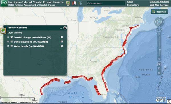 USGS Icoast – Did The Coast Change?