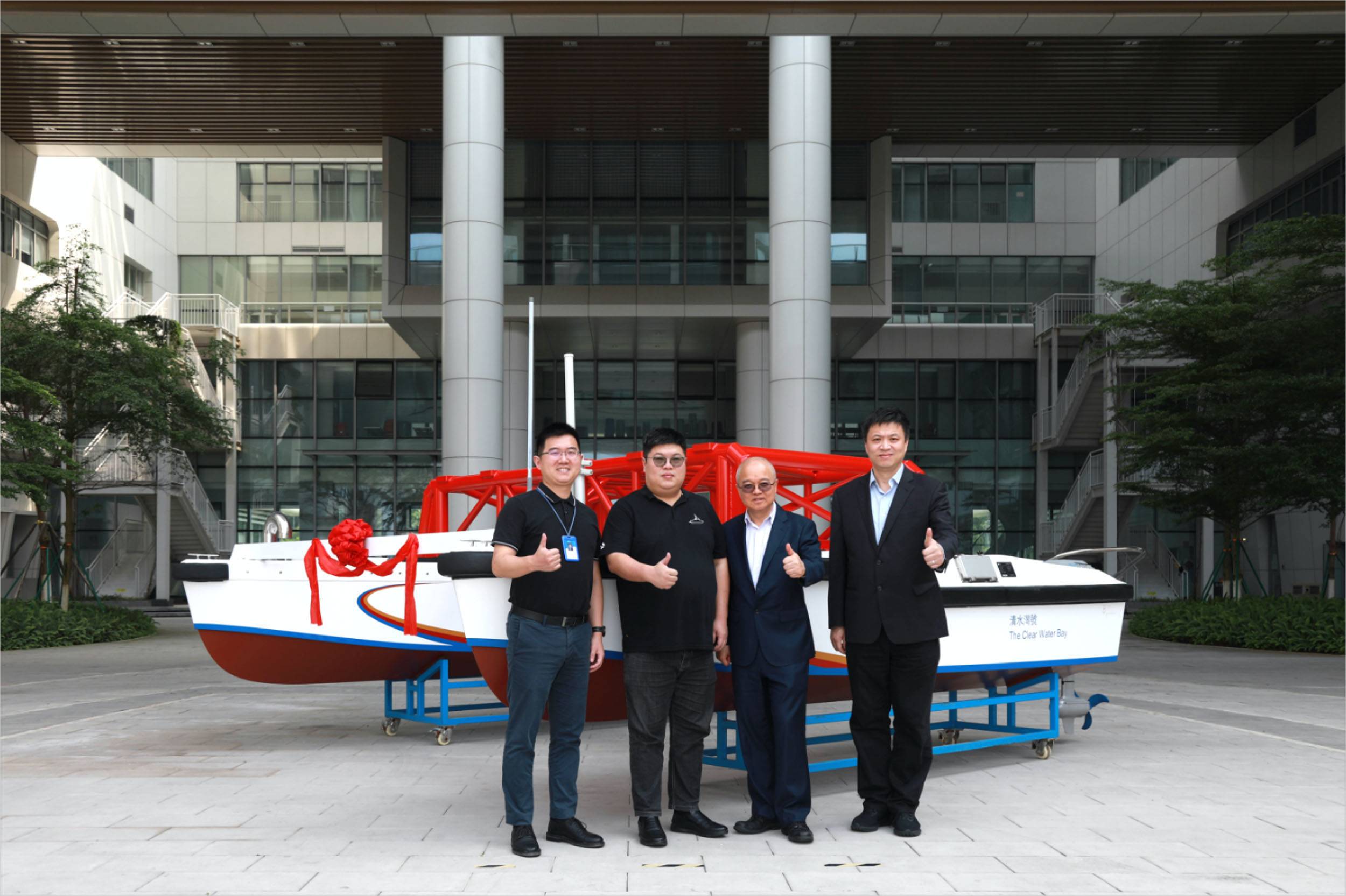 Oceanalpha Delivers Research USV To Hong Kong
