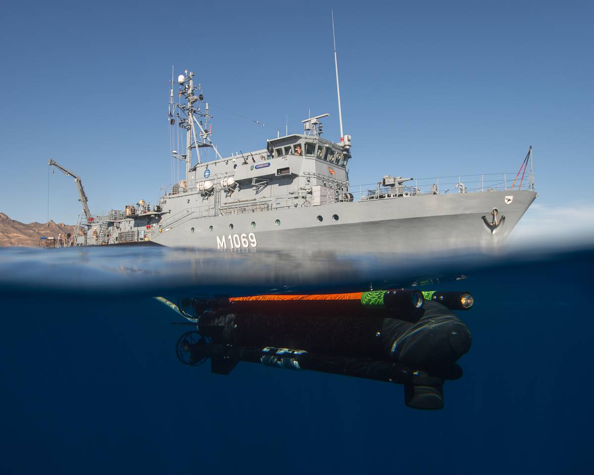 Tech Upgrade For German Minehunting Vessels