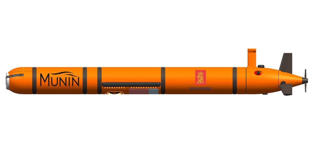 Kongsberg Unveils MUNIN Survey AUV