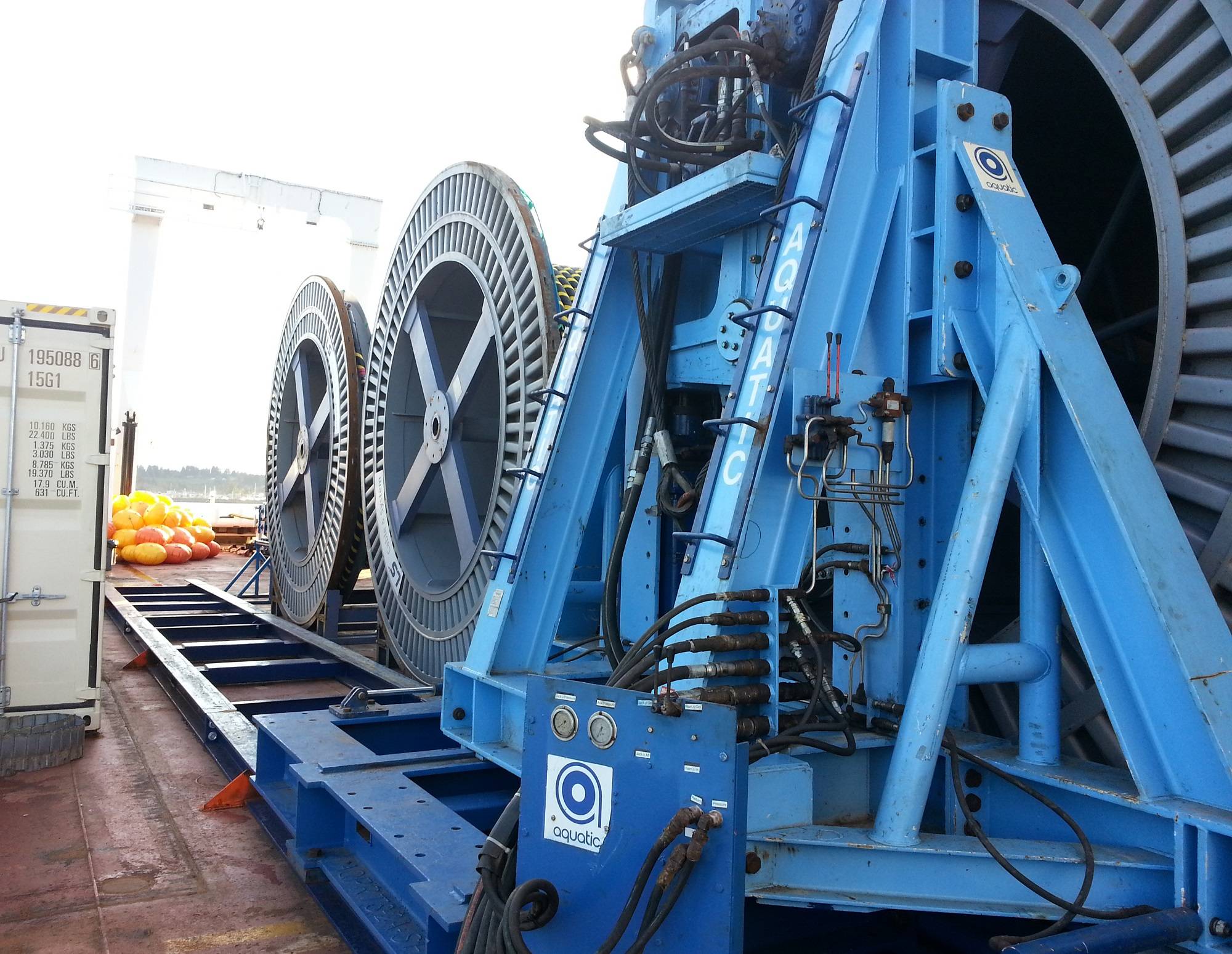 Subsea Power Cable Installed Off Canada