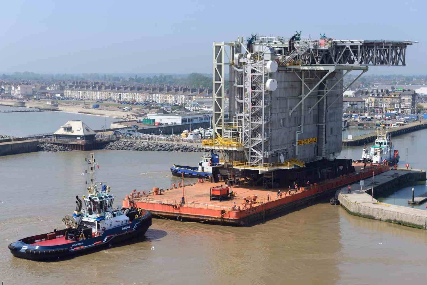 Golden Eagle Modules Sail Away