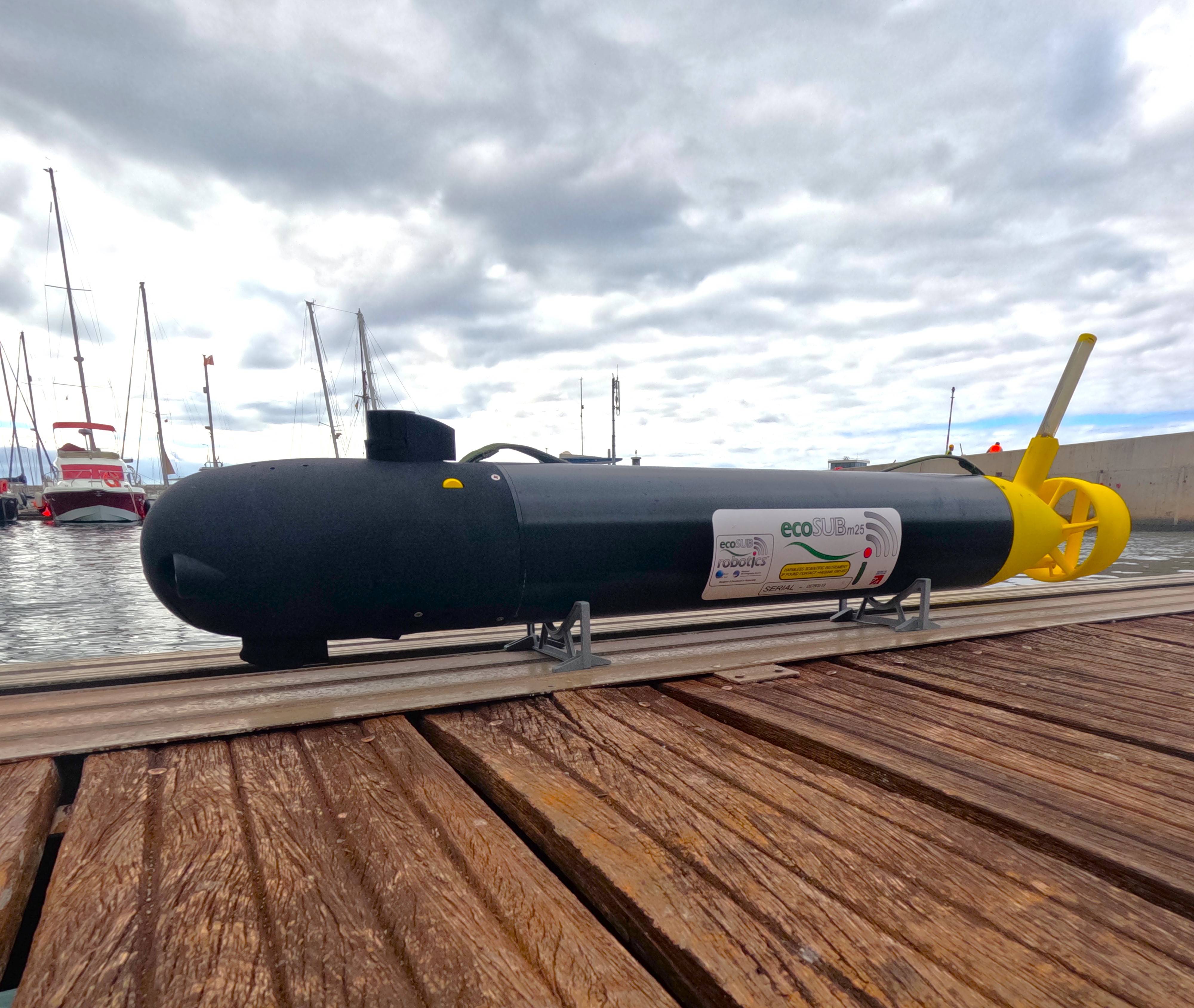 Ecosub AUV Dives To New Depths