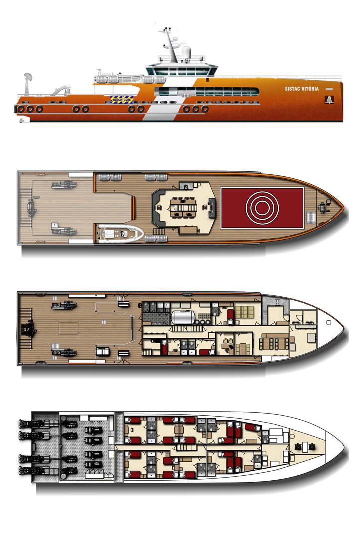 Incat Crowther Designs DSV Trio Incat Crowther Designs DSV Trio