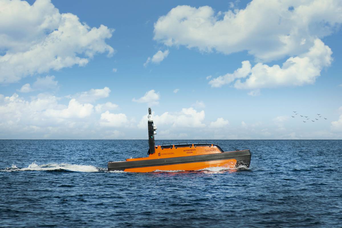 Kongsberg Sells First Sounder USV
