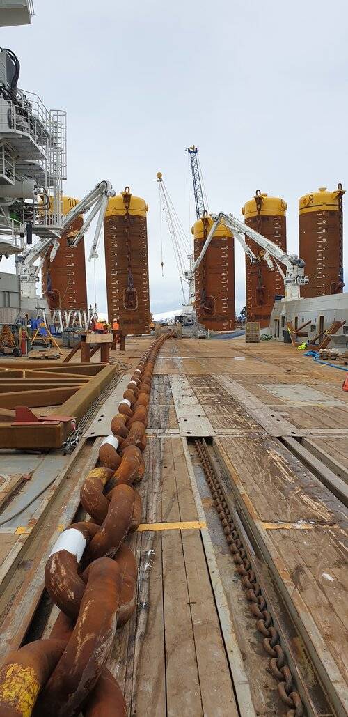 Photo: Johan Castberg Anchor System Installation