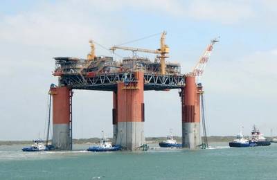 Completion Of Delta House Semi-Submersible Move