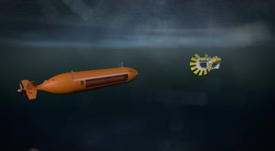 Kongsberg Develops New LARS For HUGIN Auvs