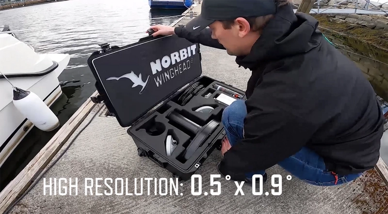 Norbit Release ‘Winghead’ Multibeam Sonar