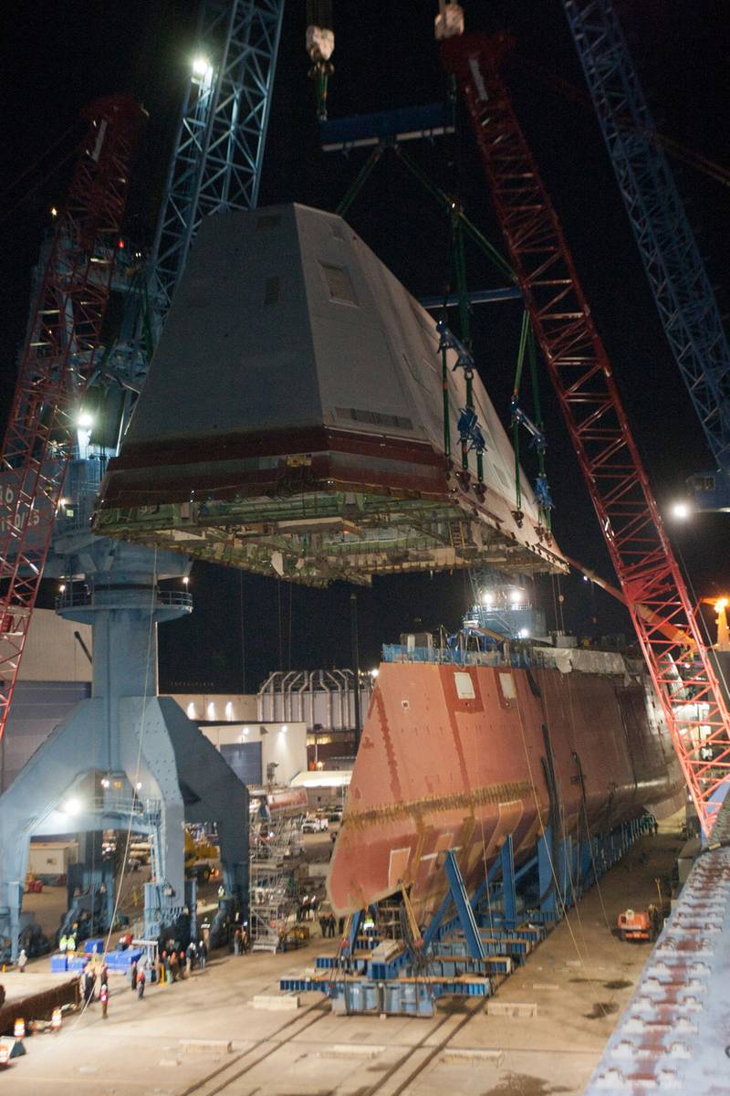 Advanced Navy Ship, DDG 1000, Progresses