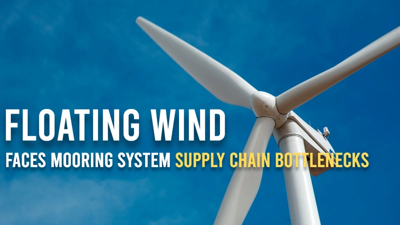 Floating Wind Faces Mooring System Supply Chain