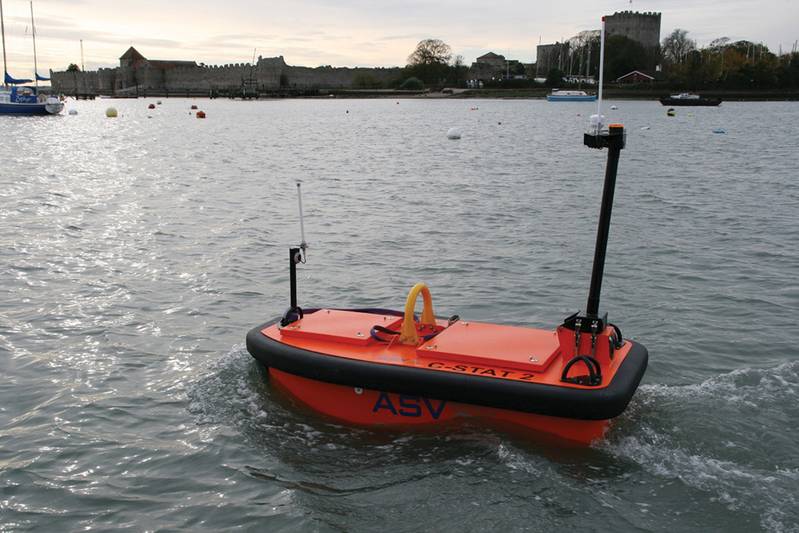 Unmanned Surface Vessels: C-Stat Mobile Buoy USV