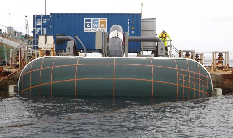 AWS Wave Power Generator Deployed