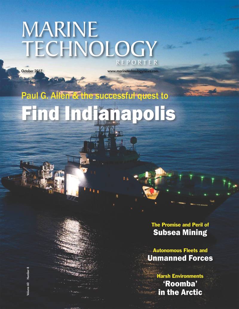 Marine Technology Reporter - October 2017 Edition
