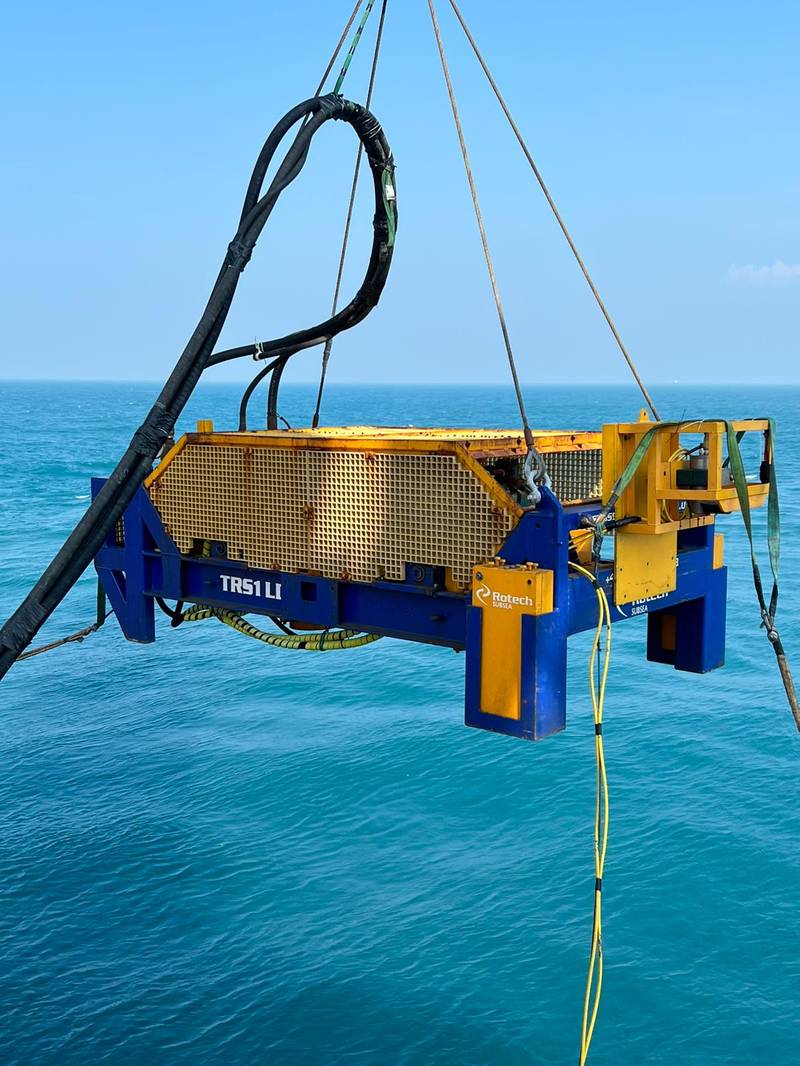 Rotech Subsea Clears Sand Waves And Debris For Offshore