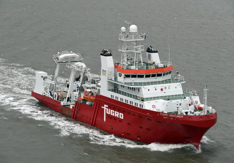 Fugro’S Newest Survey Vessel Goes To Work