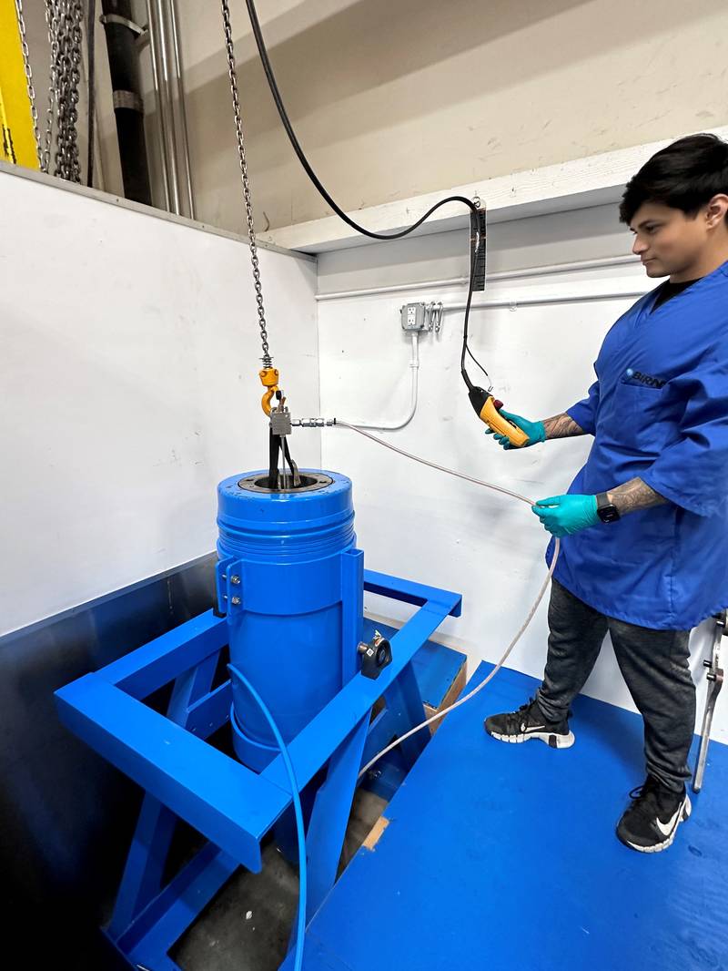 BIRNS Debuts Hydrostatic Testing Facility