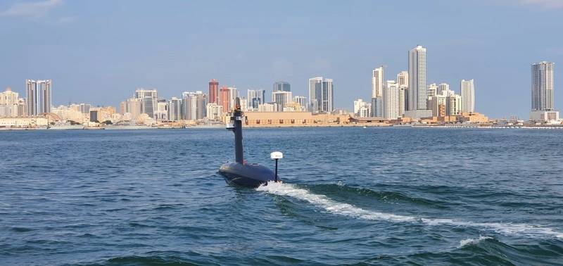 Drix USV Takes Part In Middle East Naval Exercise