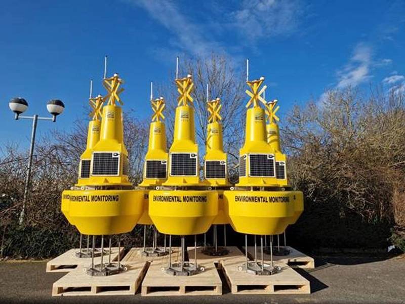 OSIL Dredge Monitoring Buoy Network For Van Oord