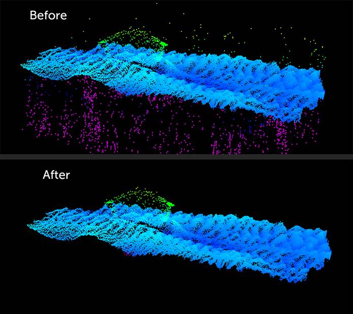 Teledyne CARIS To Display AI Sonar Noise Cleaning