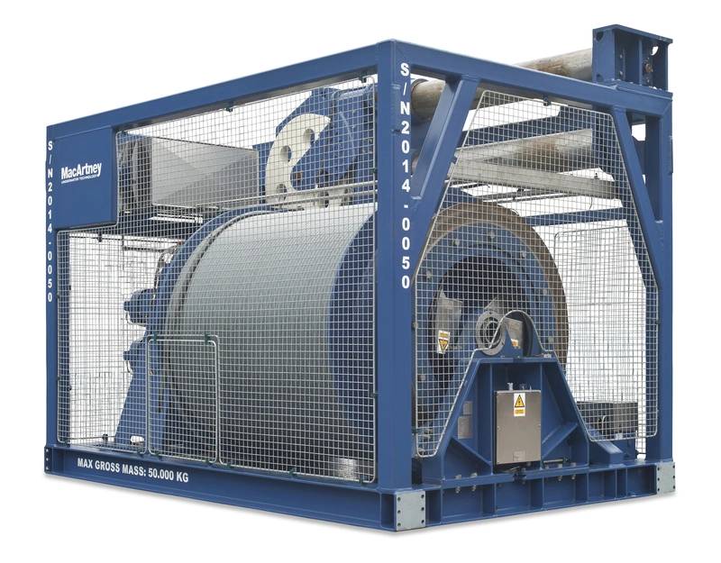 Macartney Equips North Sea Cable Layer