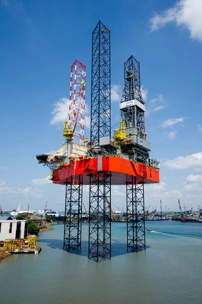 Keppel FELS Deliver Shallow Water Jackup Rig