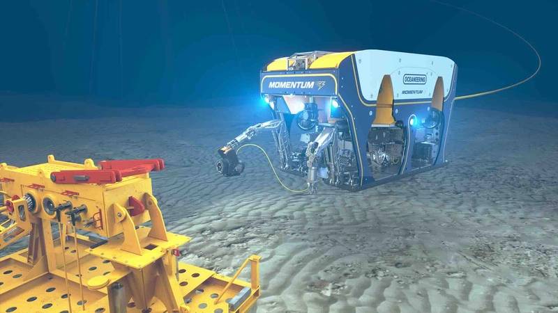 Oceaneering Debuts New Electric Propulsion Work Class