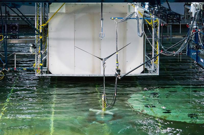 Offshore Wind Floating TLP Model Tests Complete