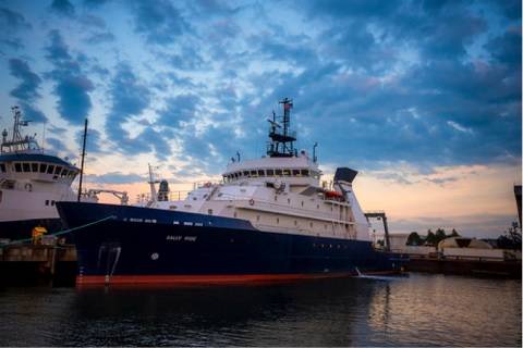 RV Sally Ride Enters Dry Dock For Maintenance