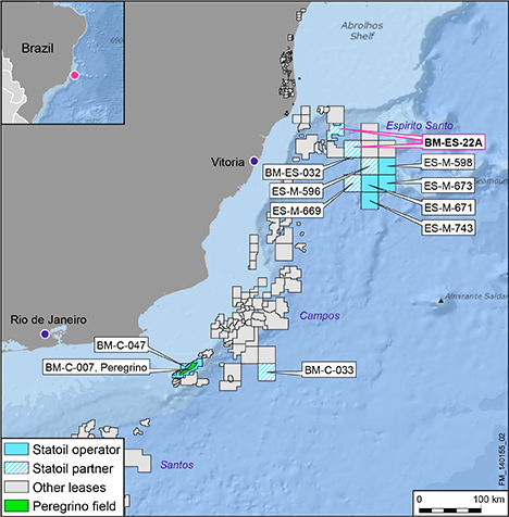 Statoil Reports Success In Espírito Santo
