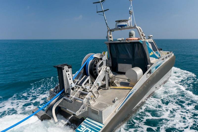 Elbit Integrated TRAPS Onboard Its Seagull USV