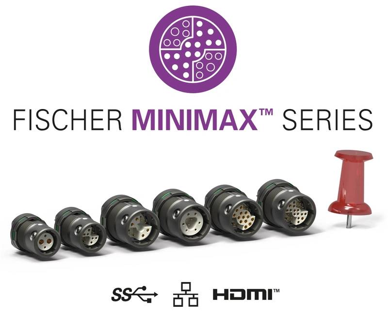 Fischer Connectors Launches Minimax Series With AWG24