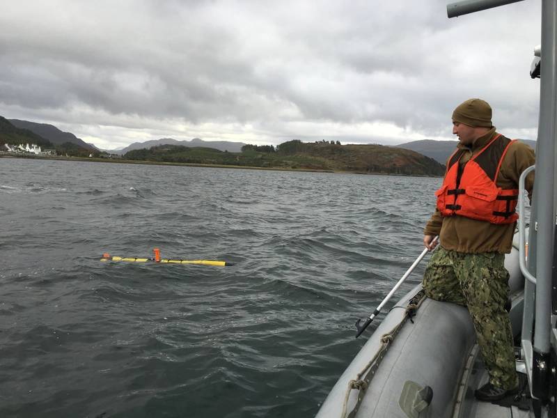 Iver3-AUV Plays Active Role In Unmanned Warrior