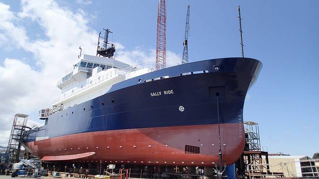 Markey Equips Research Vessel Sally Ride