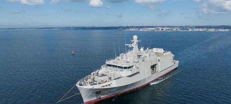 First Dutch Navy Mine Countermeasure Vessel Starts Sea