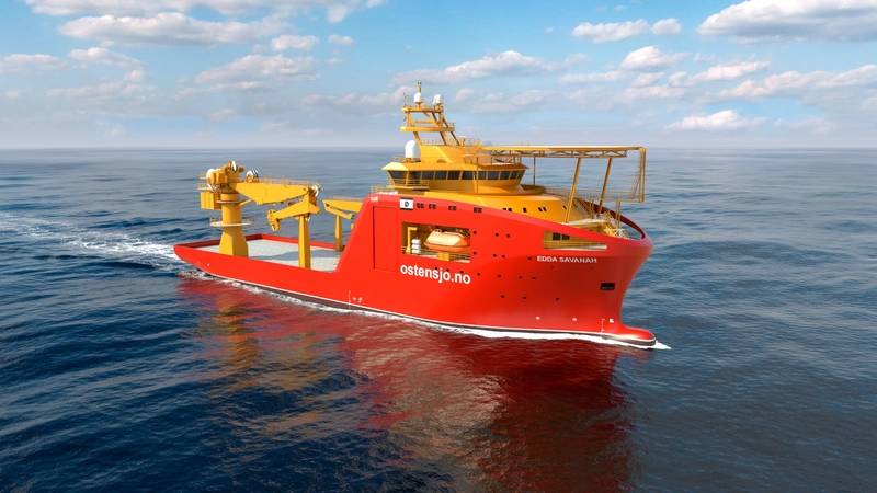 JF Subtech Charters Edda Savanah Vessel For IRM